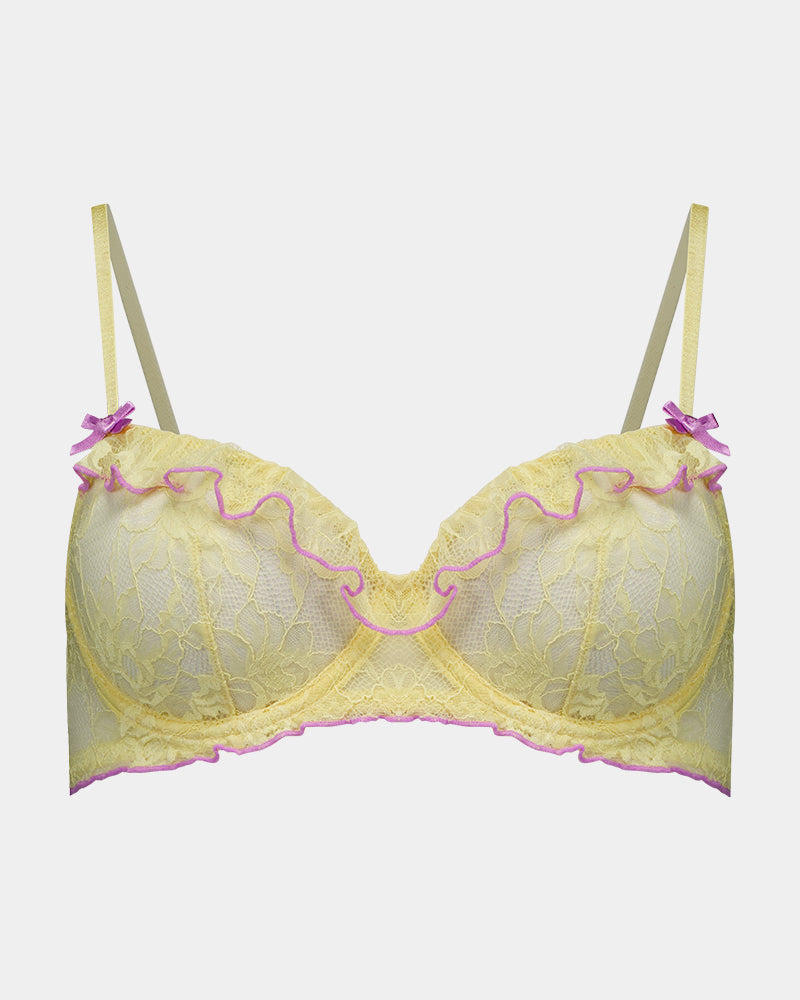 Bendon Sundae Underwire Bra Lemon Meringue | Bendon Lingerie