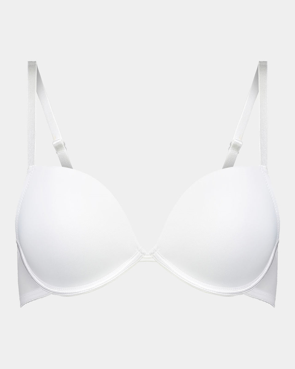 Bendon Body Basics Push Up Bra in White | Bendon Lingerie